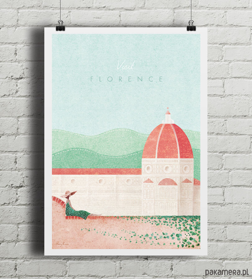 Florencja - vintage plakat - Archiwum - Pakamera.pl