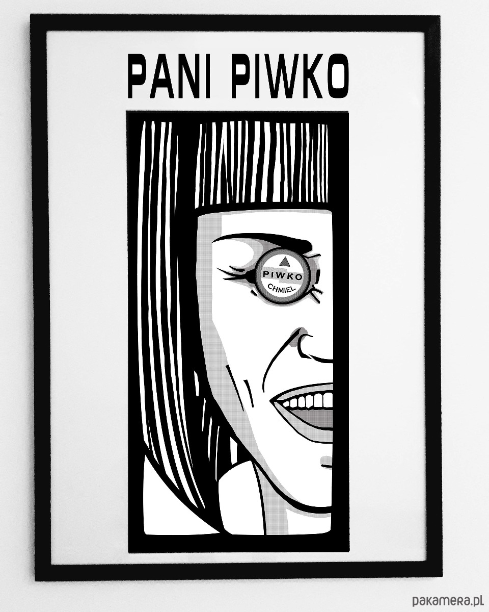 Plakat PANI PIWKO 50x70cm - Archiwum - Pakamera.pl
