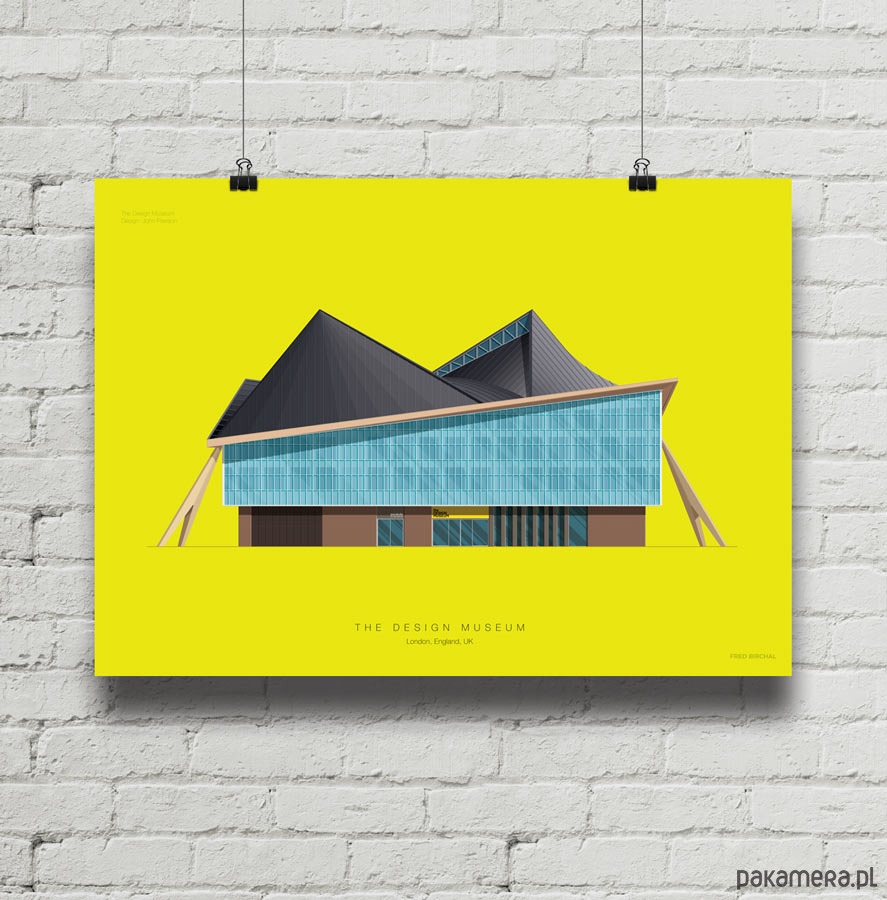 Design Museum London - plakat giclee art - Archiwum - Pakamera.pl