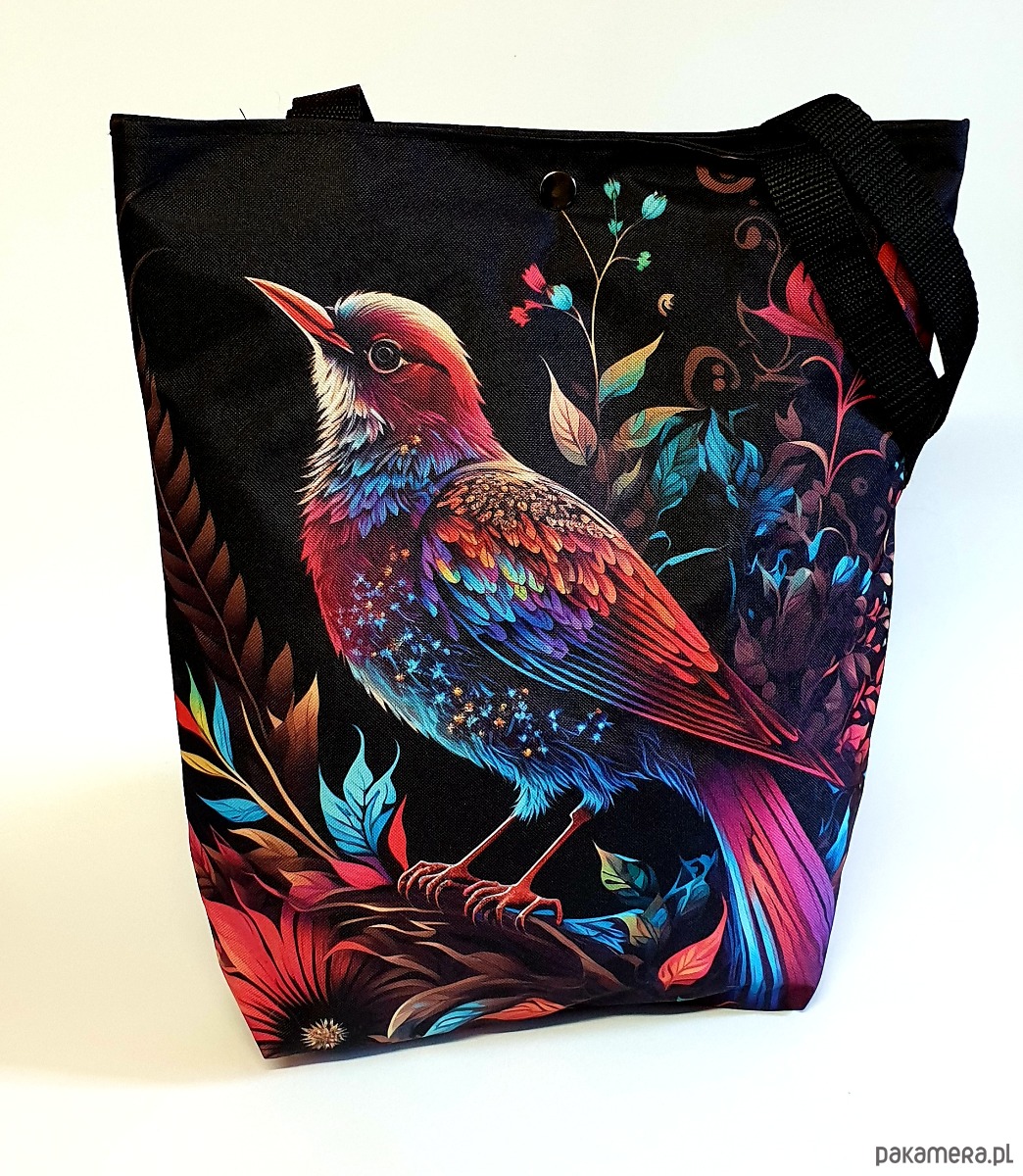 Duża torba z ptaszkiem - Pakamera.pl