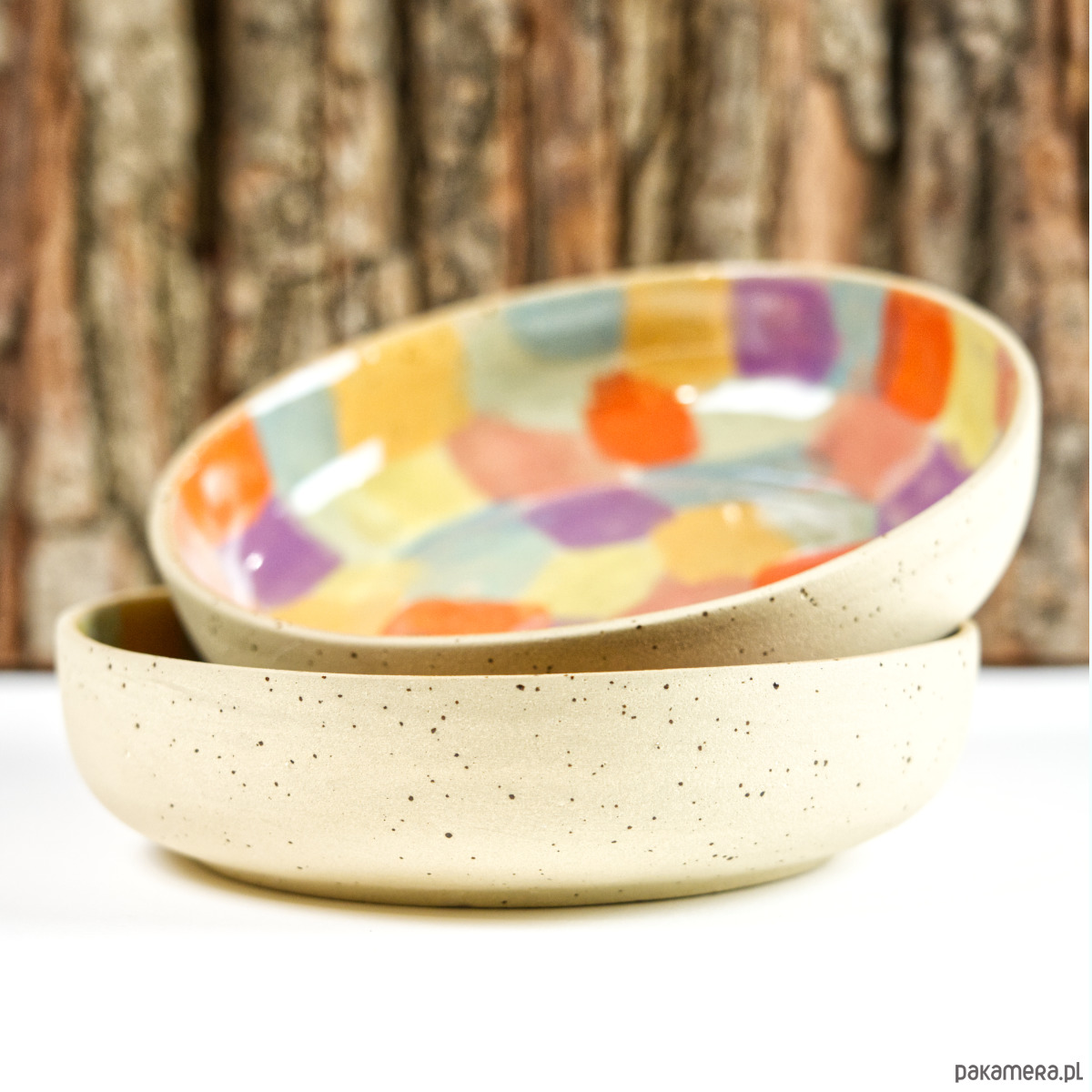 Michotalerz Rainbow / Ręcznie robiony przez Happy Tree Pottery ...