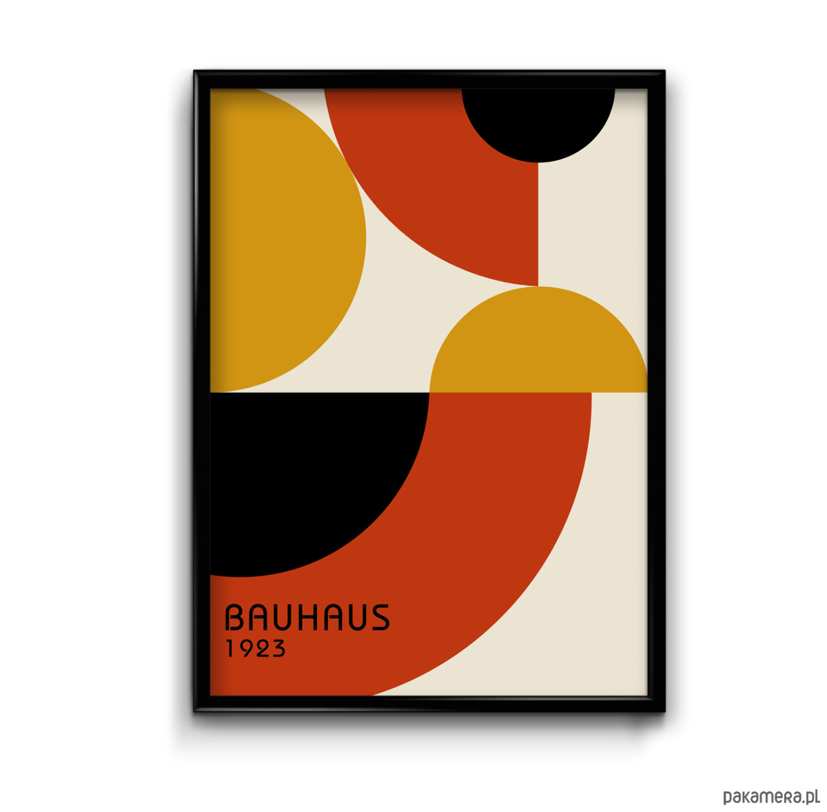 Plakat Bauhaus 1923 - Pakamera.pl