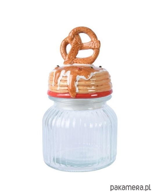 Słoik Na Ciasteczka Pojemnik na Ciasteczka Precelek 21 cm 3642031 ...