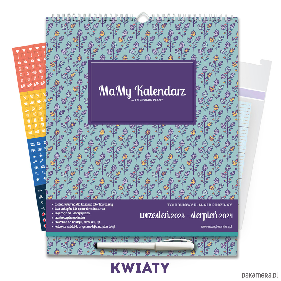 MaMy Kalendarz (wrzesień 2023 - sierpień 2024) 3525091 - Pakamera.pl