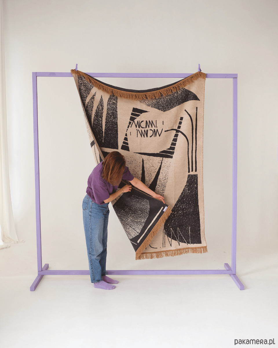 Koc żakardowy MICMI - Pakamera.pl