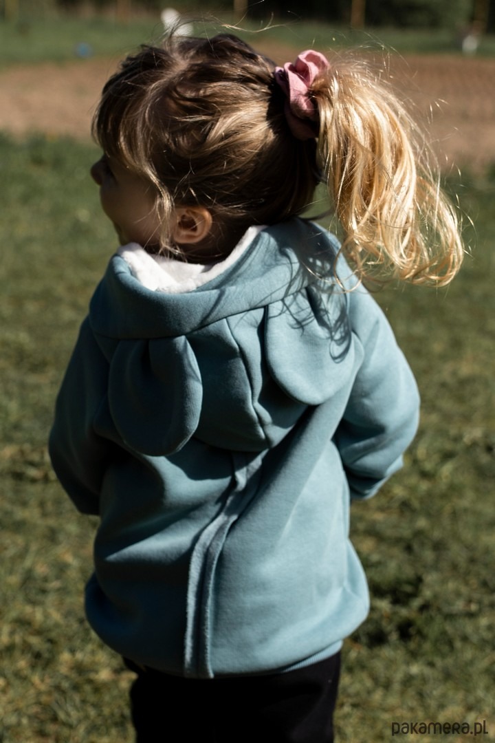 Bluza Miętowa MYSZKA z Uszami - Pakamera.pl