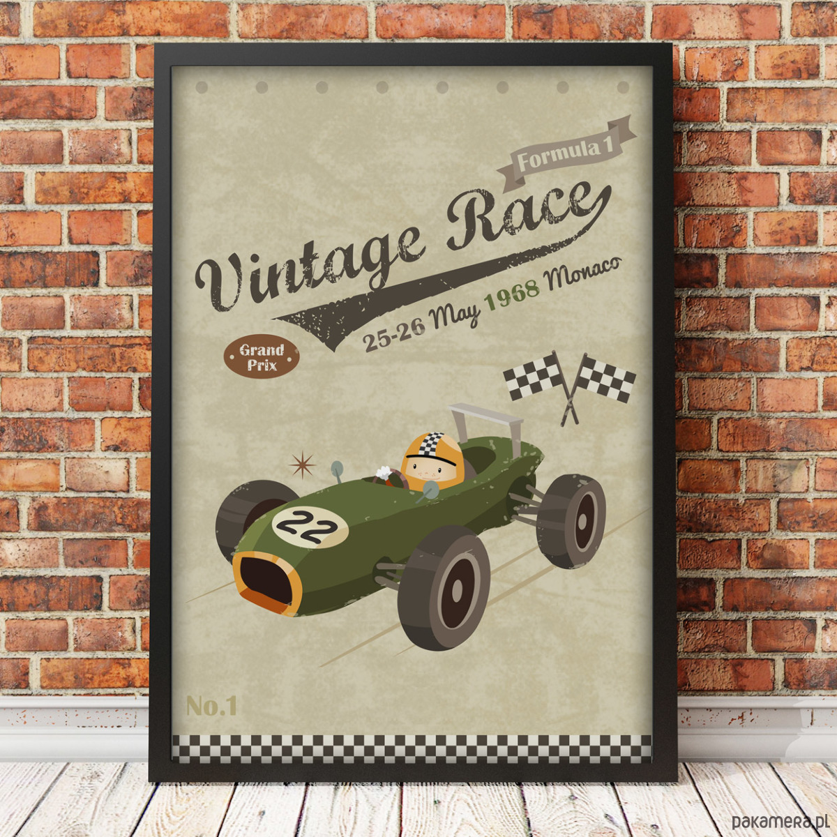 Plakat Formuła 1 - Pakamera.pl