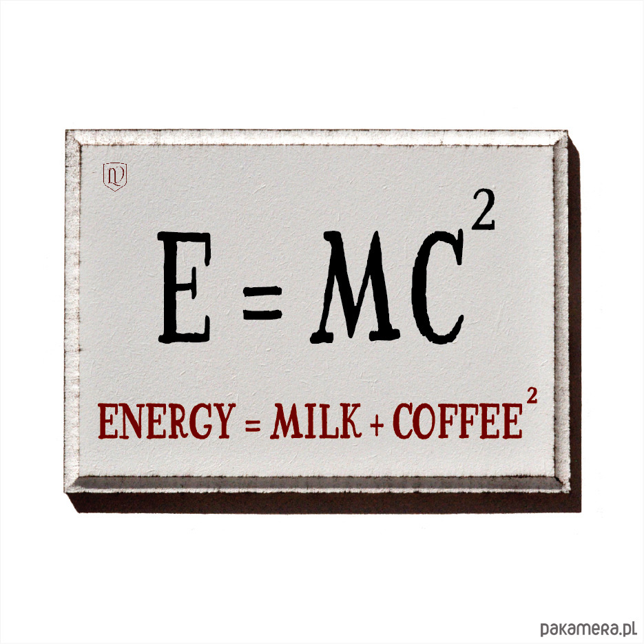 Tabliczka z napisem o kawie 3611500 - Pakamera.pl