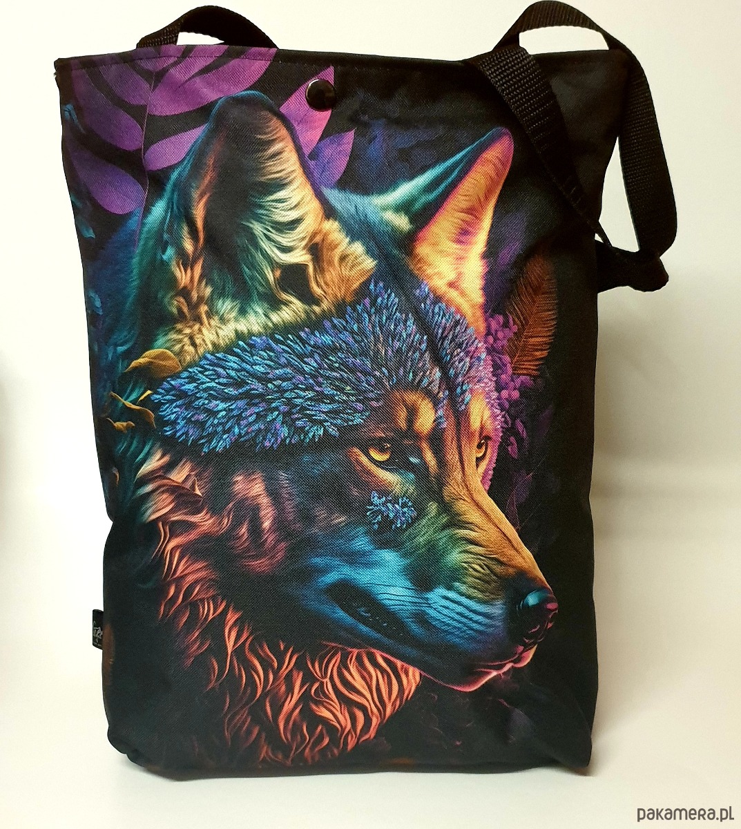 Duża torba z wilkiem 3619837 - Pakamera.pl
