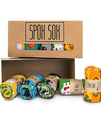 Zestaw kolorowych skarpet - Spox Sox FW 2020 - Pakamera.pl