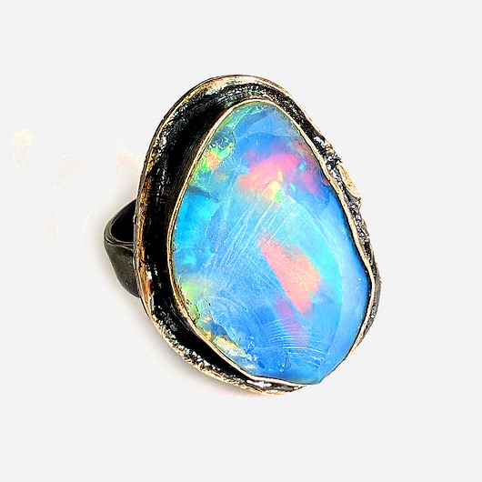 Pierścionek zorza opalu 3858994 - Pakamera.pl