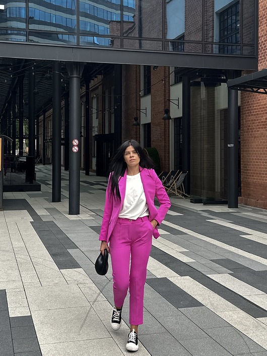 Garnitur PINKO rozowy - Pakamera.pl