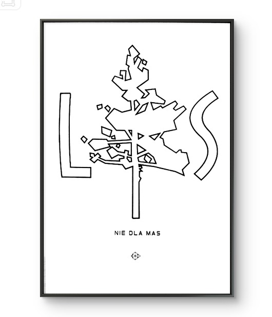 Plakat LAS, 50x70cm - Archiwum - Pakamera.pl