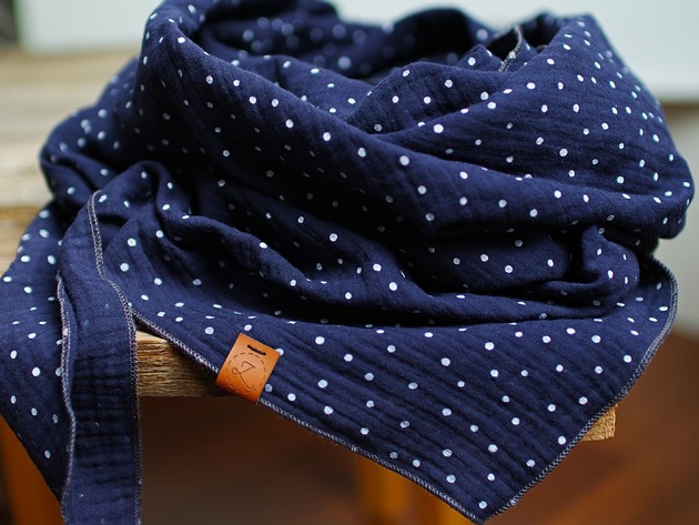 Chusta muślinowa duża chusta bawełniana 3838763 - Pakamera.pl