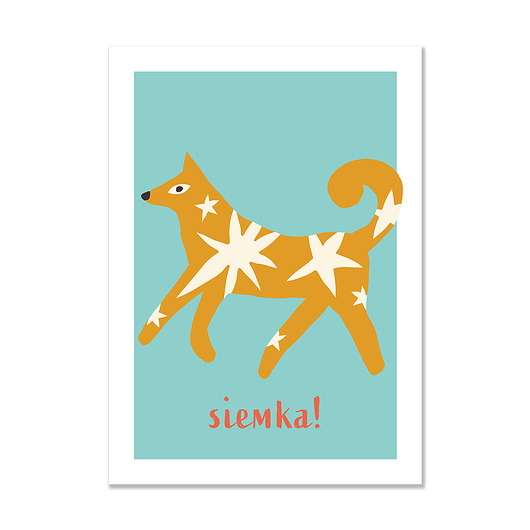 Plakat PIESEK 3078015 - Pakamera.pl